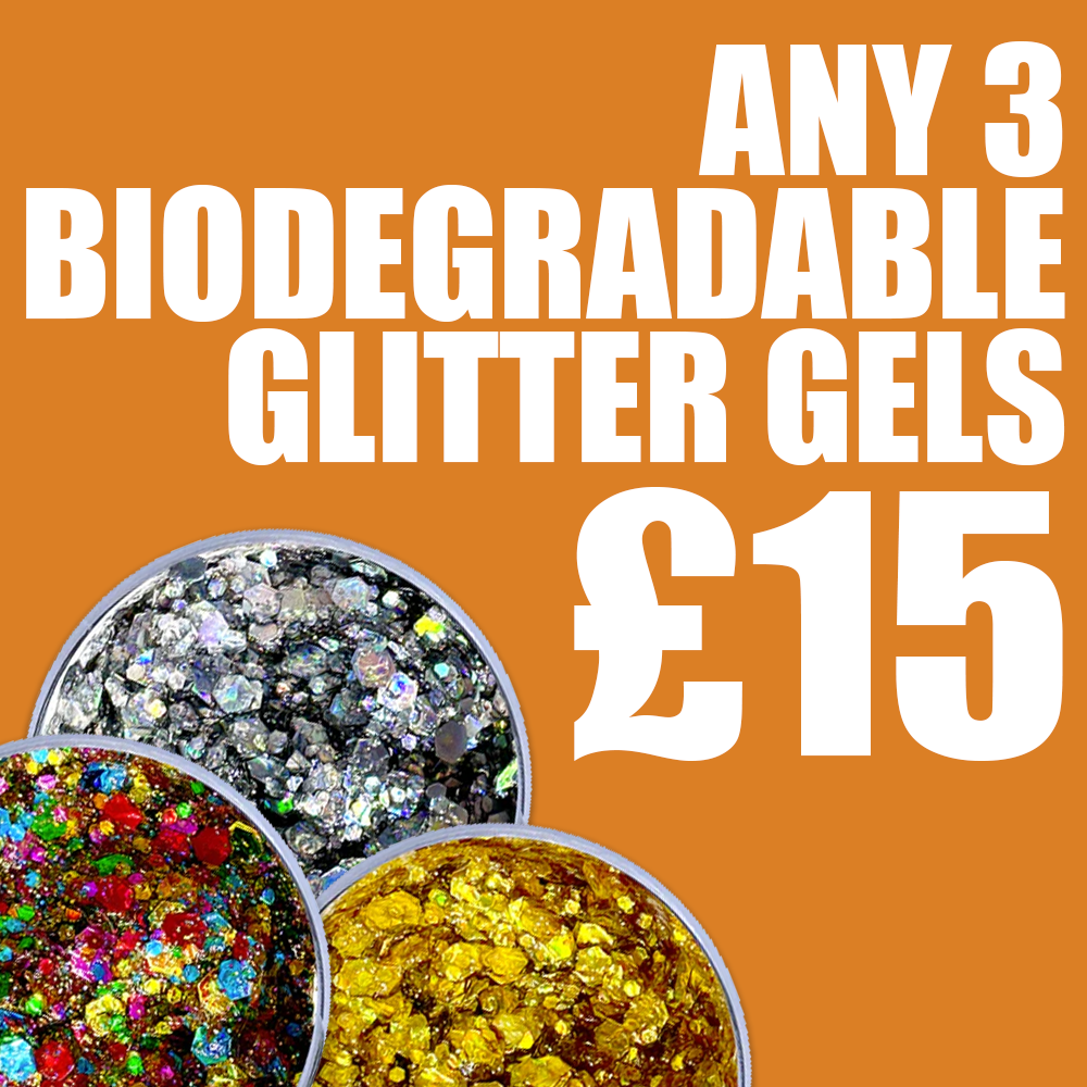 Biodegradable Glitter Gel – www.festivalglitter.co.uk