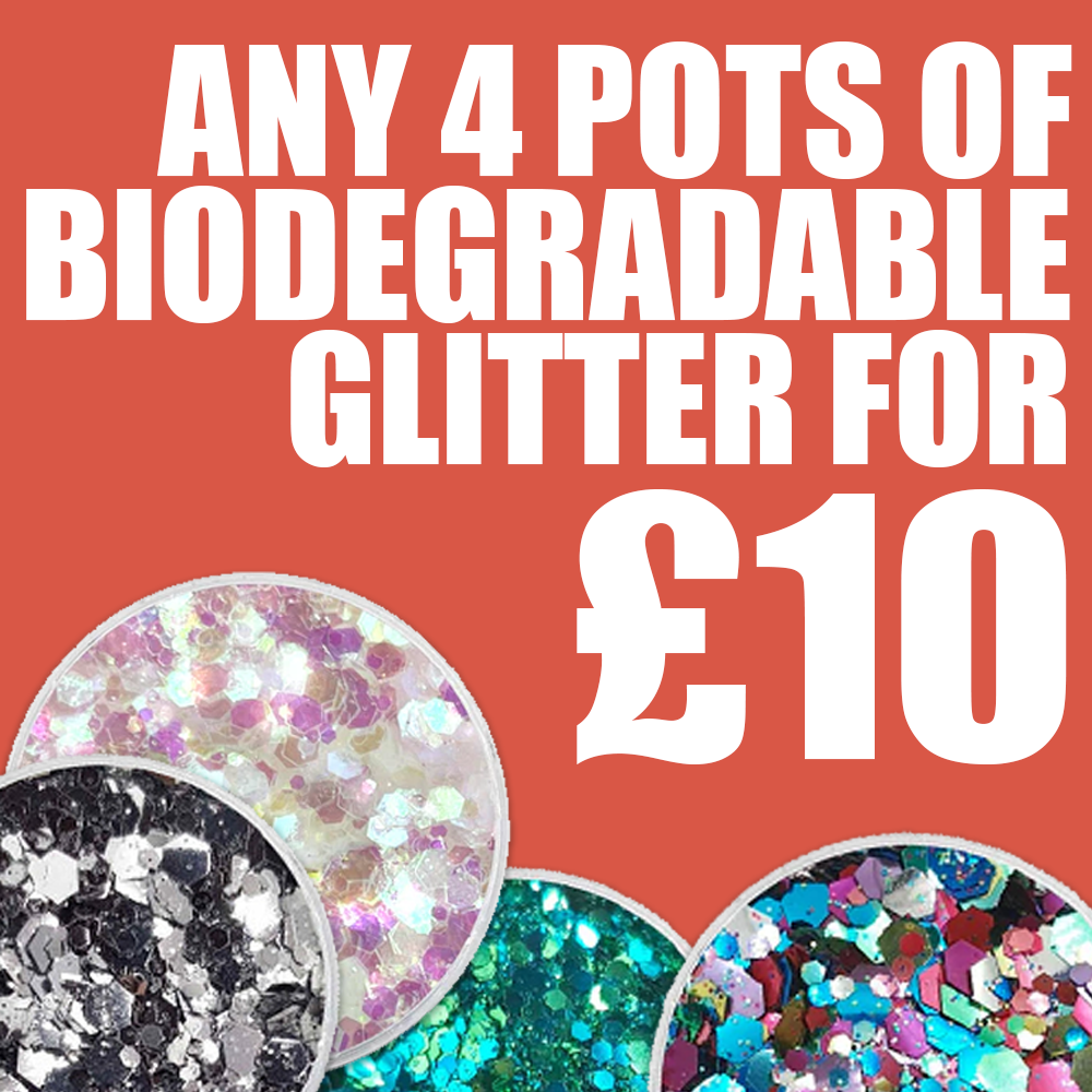 All Biodegradable Glitters – www.festivalglitter.co.uk