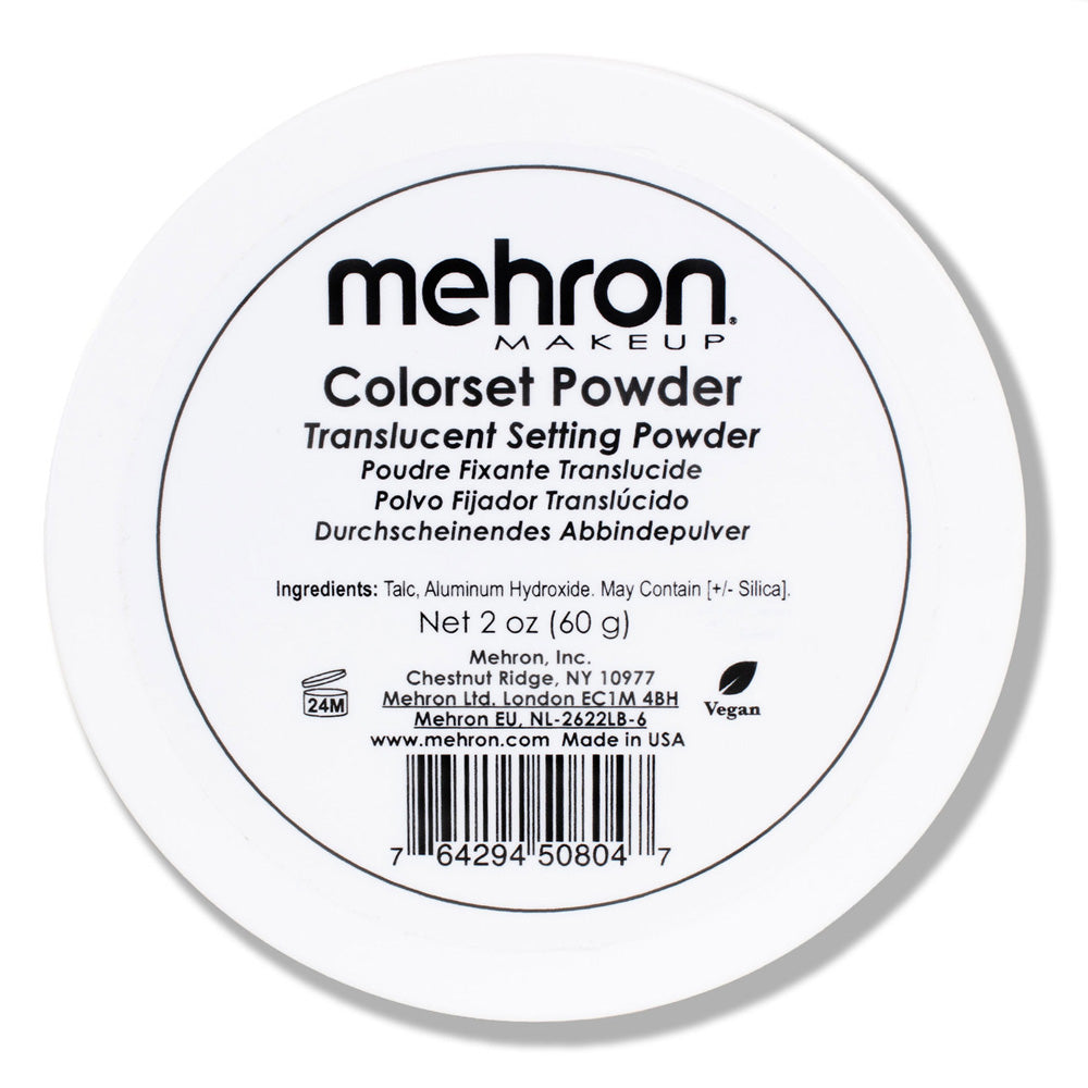 Mehron Colorset Translucent Powder 2oz – www.festivalglitter.co.uk