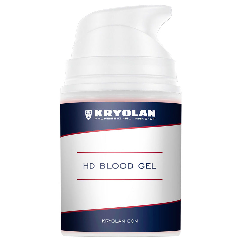 Kryolan HD Blood Gel - Light Arterial 50ml – www.festivalglitter.co.uk