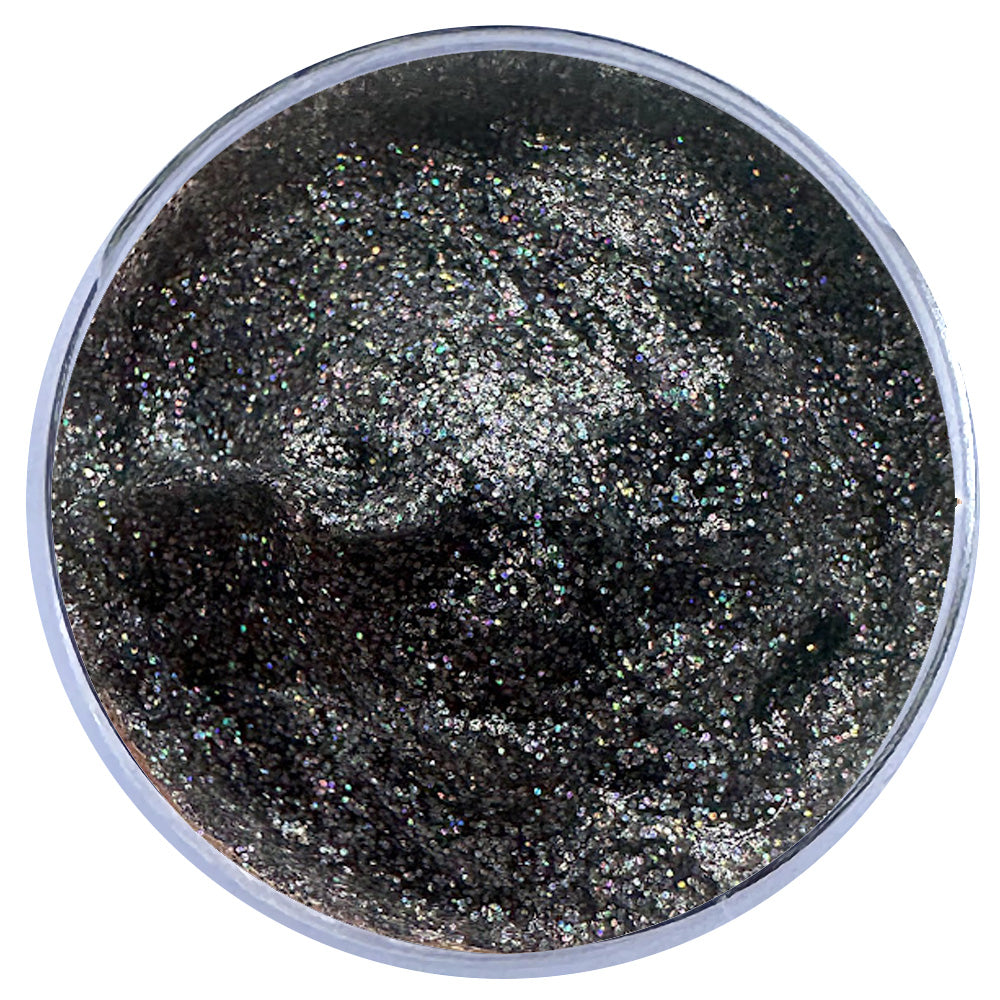 Biodegradable Glitter Gel - Holographic Graphite (Fine Glitter) 20ml ...