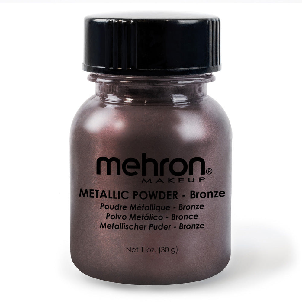 Mehron Metallic Powder - Bronze – www.festivalglitter.co.uk