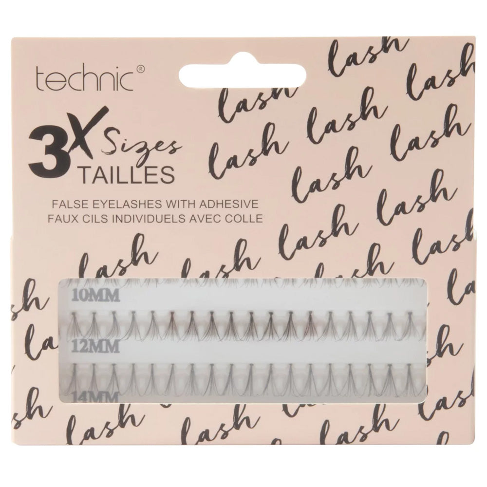 Technic Natural Lash Flares - 3 Sizes – www.festivalglitter.co.uk